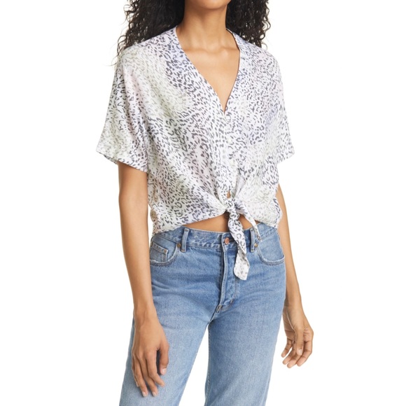 Rails | Tops | Nwt Rails Thea Tie Waist Linen Top | Poshmark